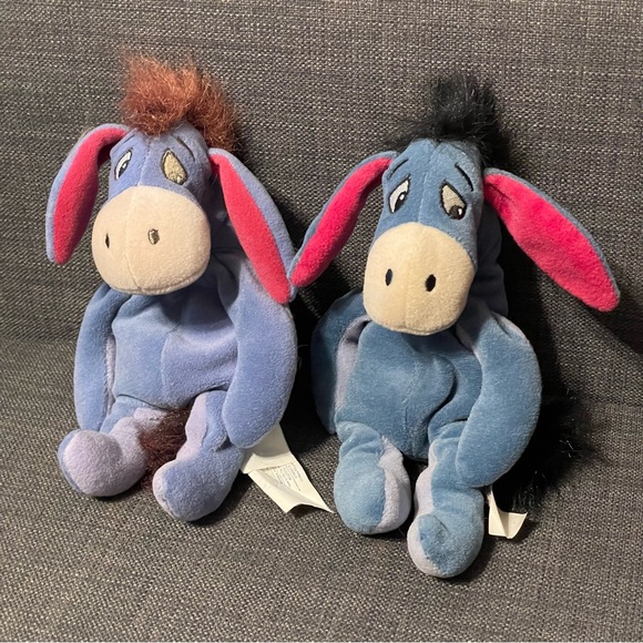 Disney | Toys | Vintage Disney Classic Winnie The Pooh Eeyore Stuffed ...